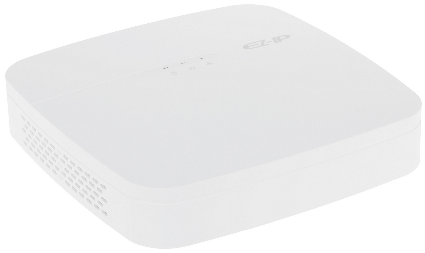REJESTRATOR IP 4-KANAŁOWY Z POE DAHUA EZ-IP NVR1B04-4P, MONITORING ...