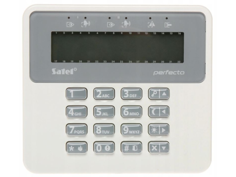 ZESTAW ALARMOWY SATEL PERFECTA SMS PET 8 CZUJEK NA ZWIERZĘTA SLIM-PIR ...